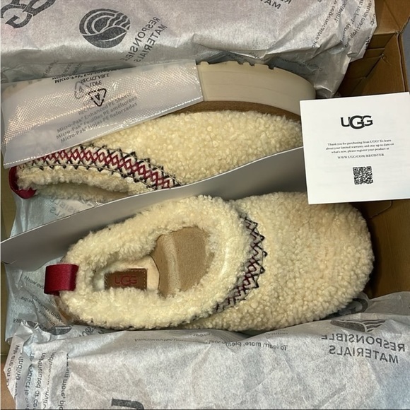 UGG | Shoes | Ugg Tazz Braid Fur Clog Platform Slippers | Poshmark